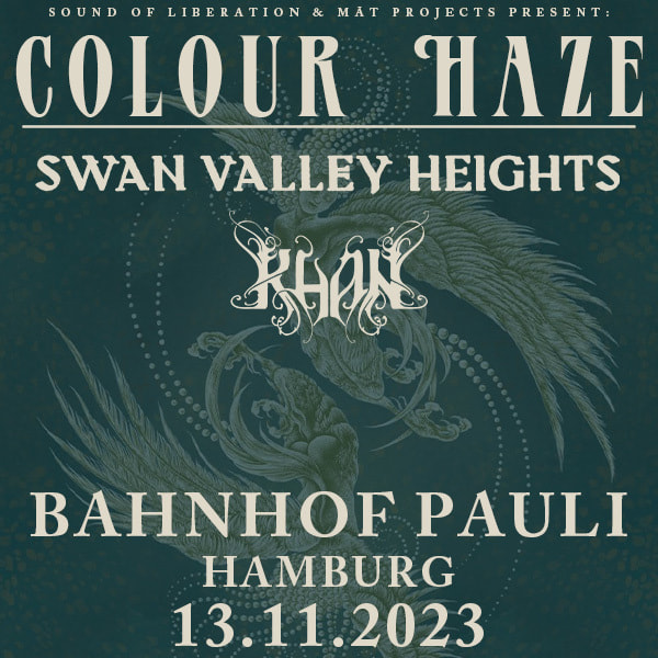 Tickets für Colour Haze, Swan Valley Heights, Khan @ Bahnhof Pauli ...